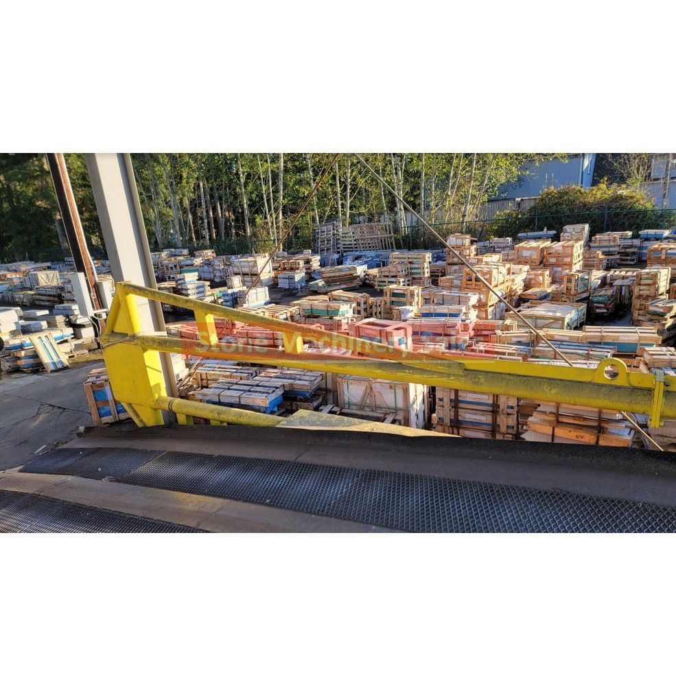 Granite slab bundle handler